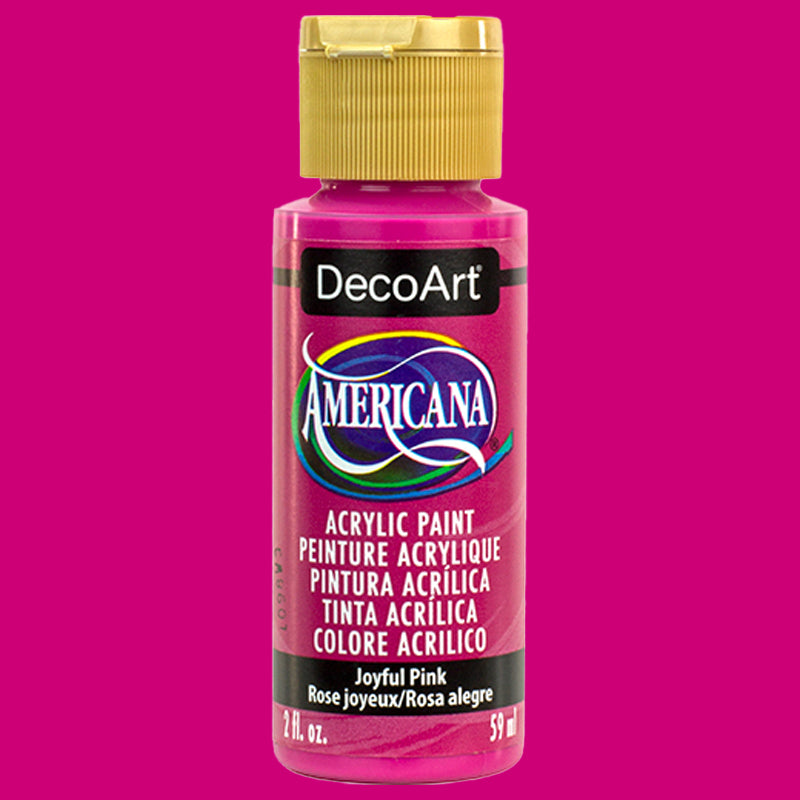 Joyful Pink DA395 - DecoArt Americana Acrylics 59ml – Wildwood Art Supplies